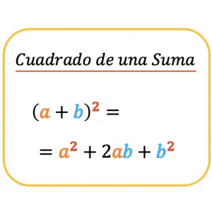 Fórmula del cuadrado de una suma (con ejercicios resueltos)